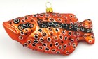 A192 Glass Red Trout Fish Marine Figurine Bauble Christmas Tree ...