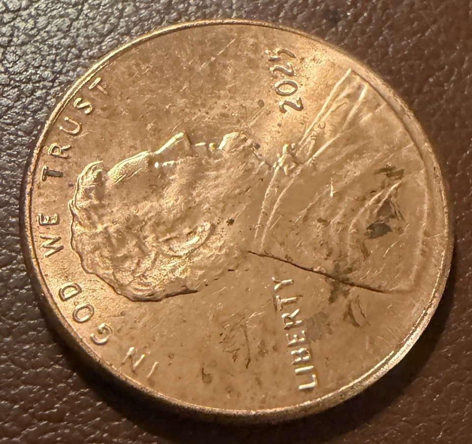 2025 Lincoln Shield Penny With Crying Eye Error No Mint Mark (#320) | eBay