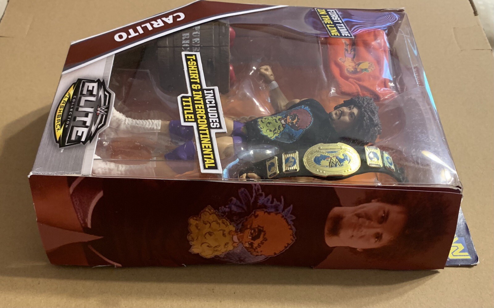 WWE Mattel Custom Carlito Action Figure with Custom Packaging and Bonus ...