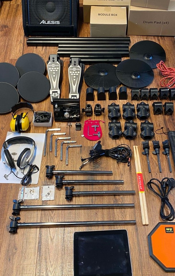 DD400+ Gear4Music ELECTRONIC DRUM KIT SPARES: module, cymbal, tom ...