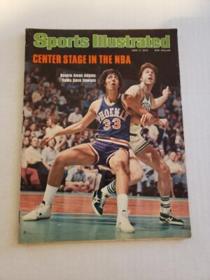 DAVE COWENS ALVAN ADAMS Sports Illustrated Magazine JUN 1976 Celtics VG ...