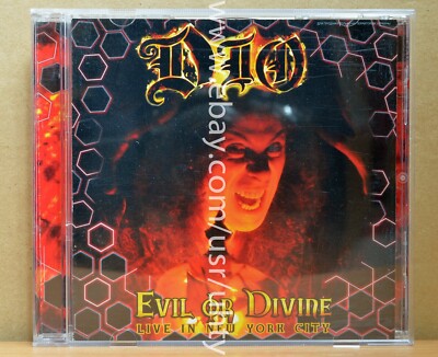 DIO EVIL OR DIVINELIVE IN NEW YORK CITY RARE UKR ORIGINAL ROCK HEAVY ...