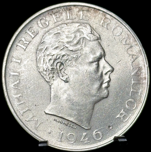 1946 - Romania - 100000 Lei Silver Coin | eBay