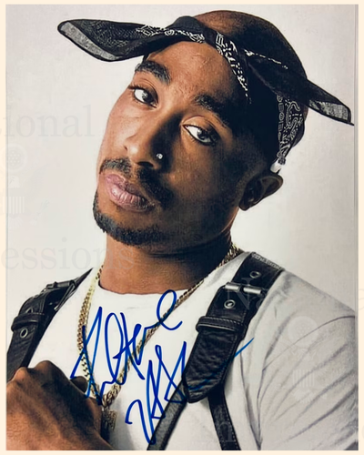 Tupac Shakur 2Pac Autograph signed Photo 8x10 REPRINT Autograph signed ...