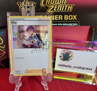 Pokemon TCG- CROWN ZENITH-HOP (133/159) Ultra Rare-ELITE TRAINER Holo ...