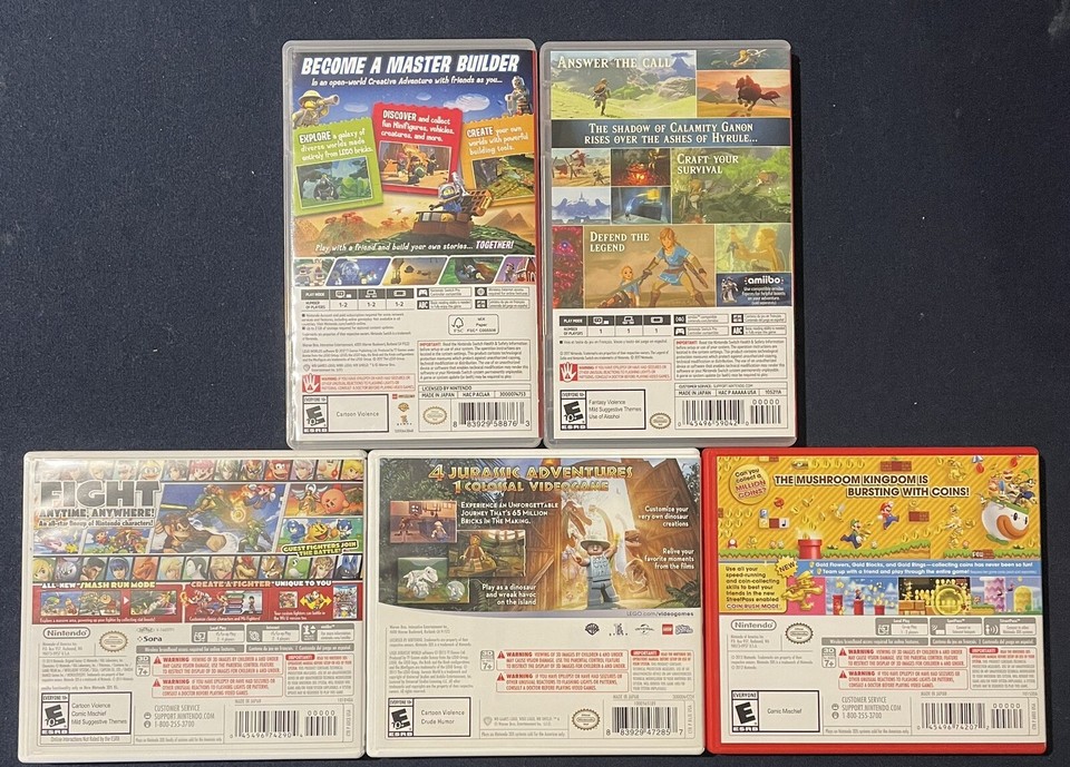 Lot Of Nintendo Switch/3ds Games | eBay