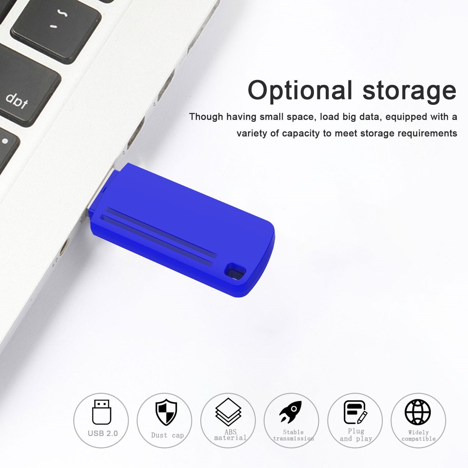 1/5PCS USB 2.0 16GB 32GB 64GB 128GB Flash Drive Memory Stick Pen Drives ...