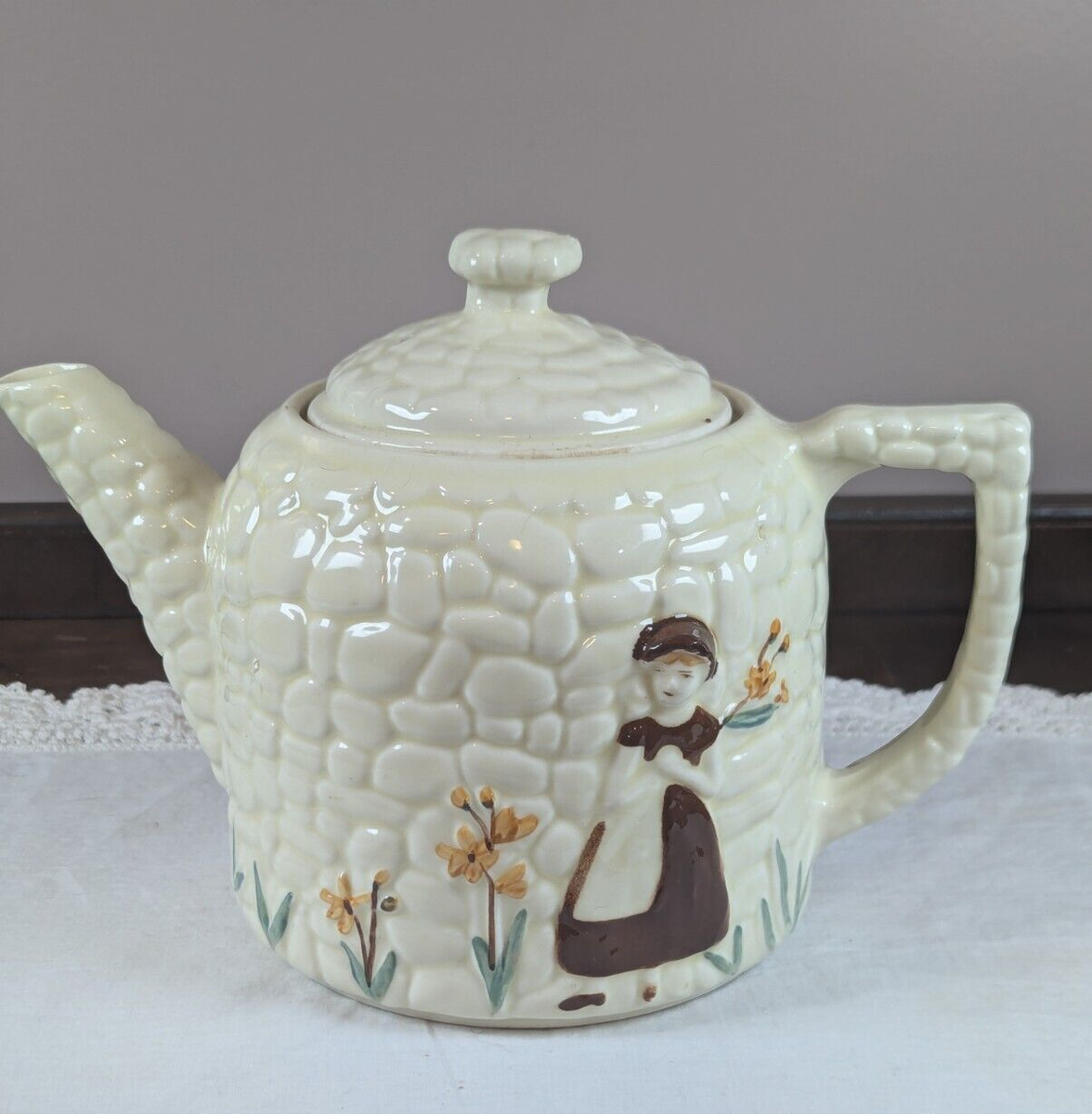 Porcelier Teapot Vitreous China Patterns