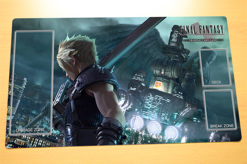 No.1503 Final Fantasy FF TCG Card Game Playmat Cloud Strife Sephiroth ...
