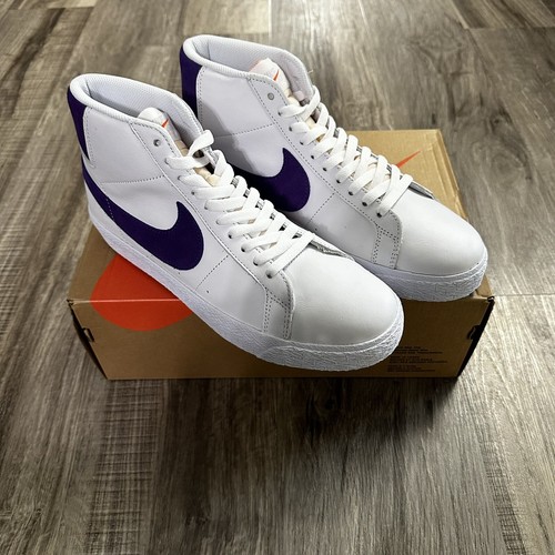 Nike SB Zoom Blazer Mid ISO Court Purple Skate Shoes DZ4949-100 Men’s ...
