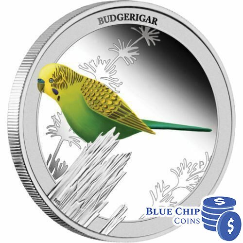 2013 50c BIRDS OF AUSTRALIA BUDGERIGAR 1/2oz SILVER PROOF COIN for sale ...