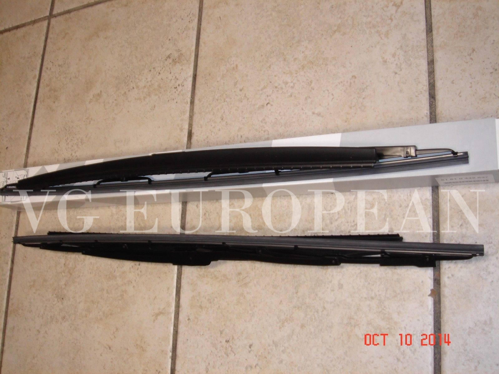 BMW E65 E66 7-Series Genuine Front Window Windshield Wiper Blade Set ...