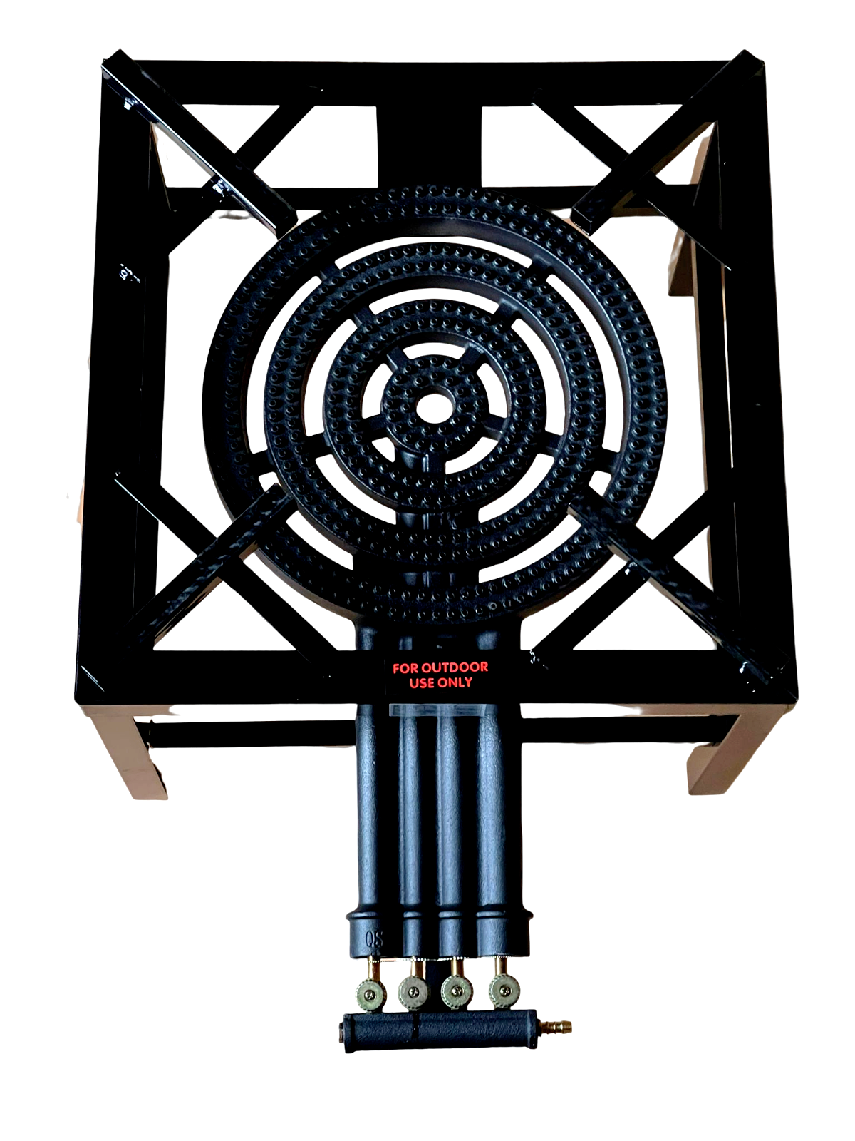 20.8KW 4 KEY HEAVY DUTY SINGLE CAST IRON LPG GAS BOILING RING BURNER ...