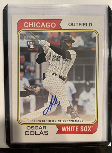 2023 Topps Heritage High Number - Real One Autographs #ROA-OCS Oscar ...