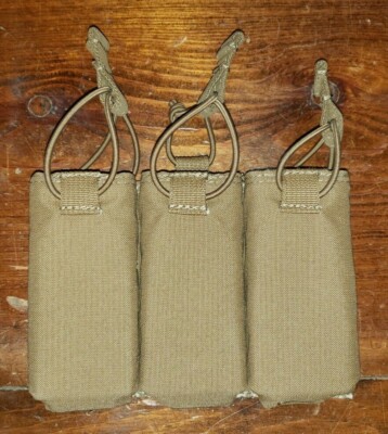 FirstSpear MP7 triple speed reload mag pouch 6/12 coyote brown magazine ...