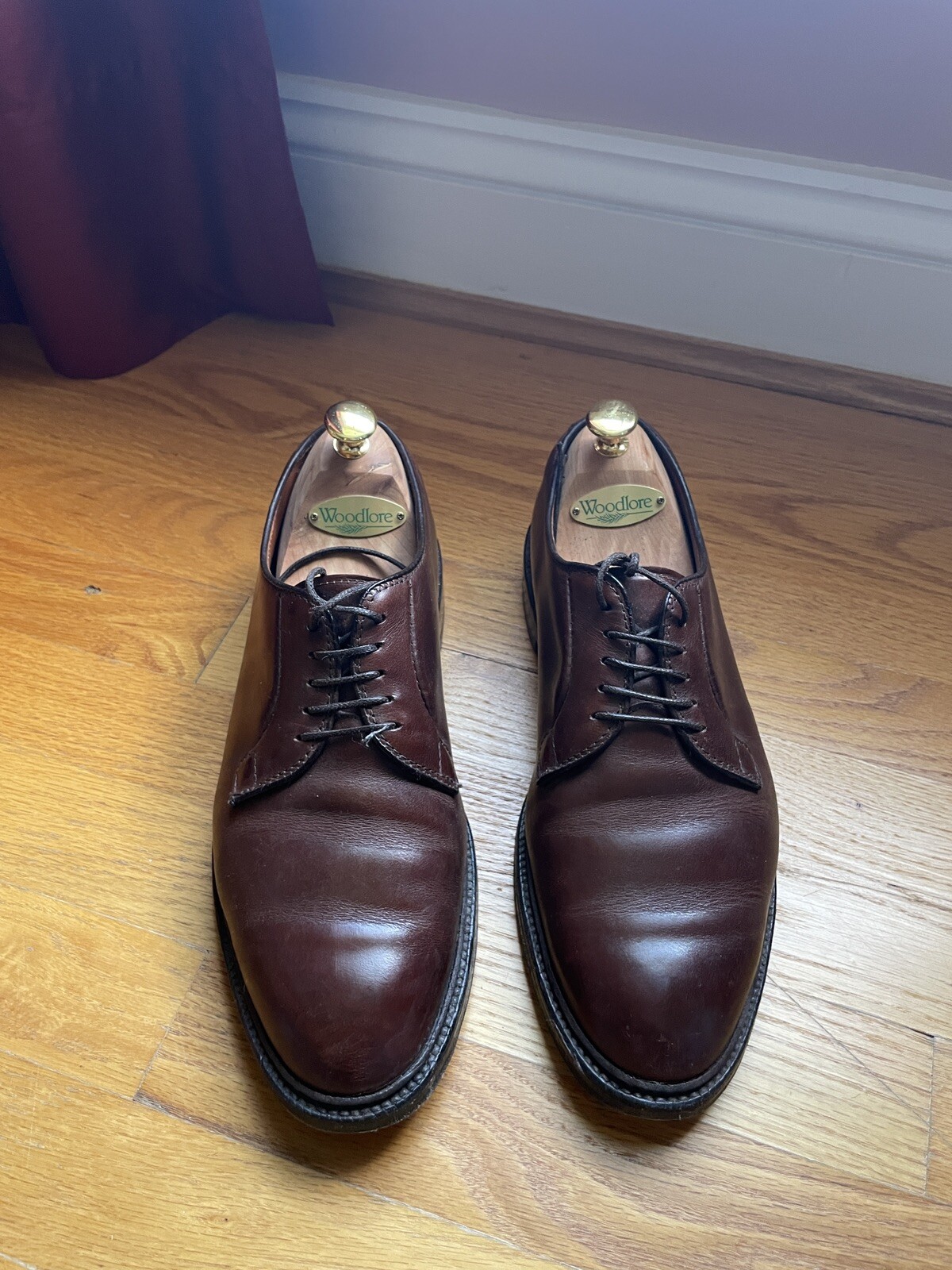 alden horween cxl derbies 8.5 Barrie Last Exclusive Brown Leather ...