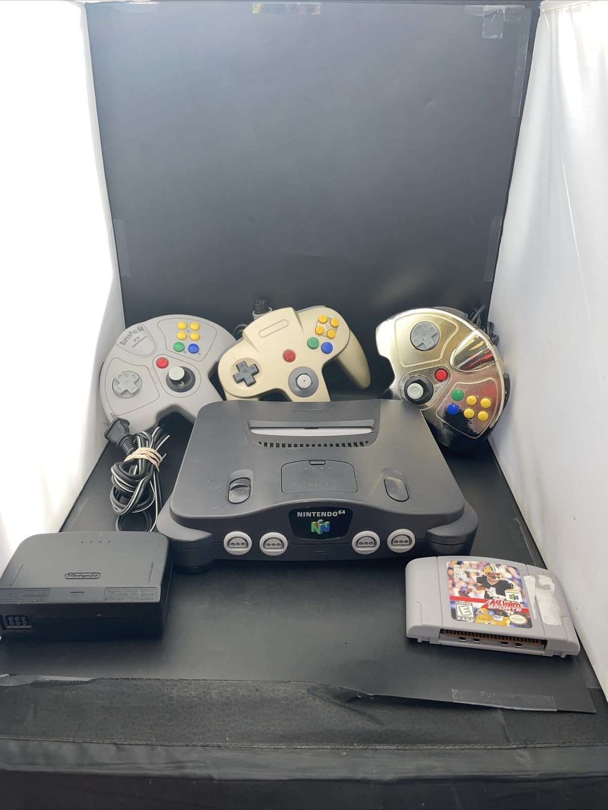 Nintendo 64 BUNDLE NO JUMPER PAK Bundle, 1 Game, 3- AFTERMARKET ...