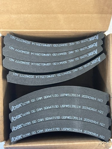 SET OF 8 Federal Mogul Abex Brake Lining SDA4715D | eBay