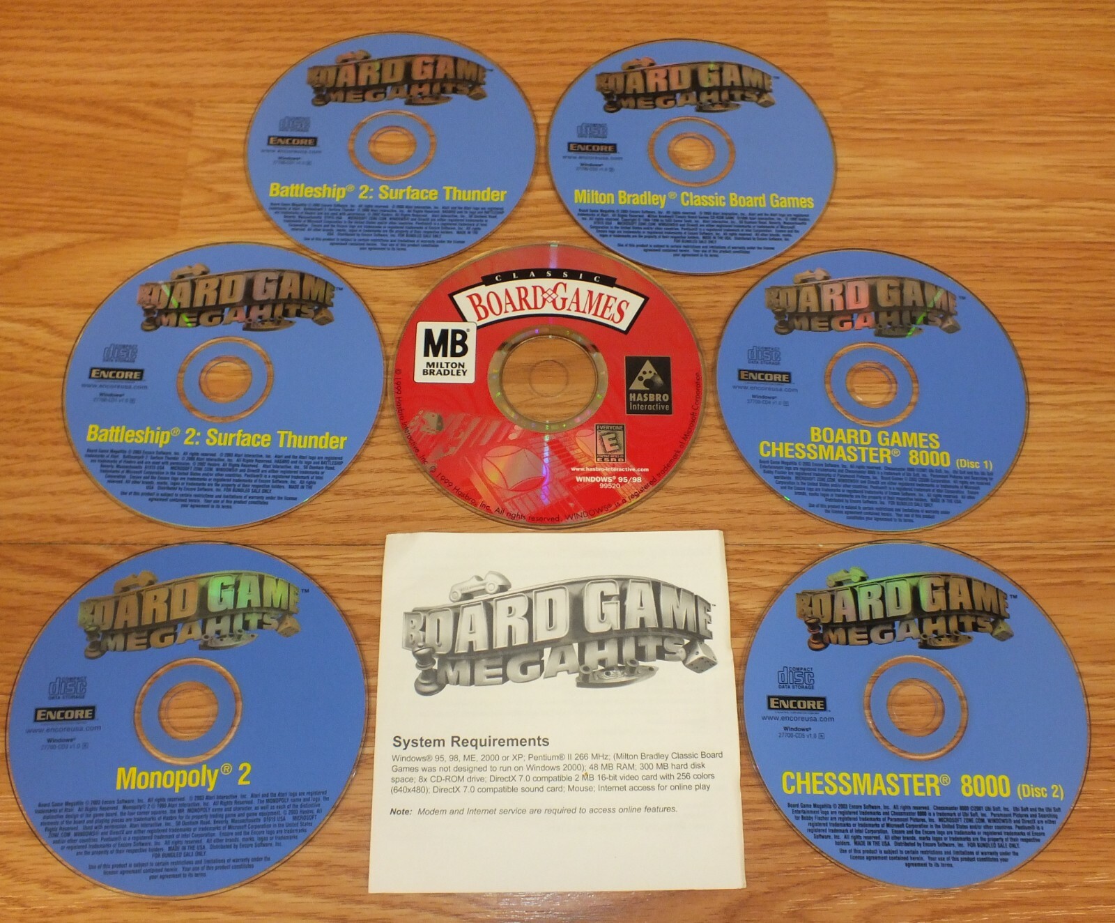 Lot of 7 PC Computer Board Game Disc Only For Windows **READ** | eBay