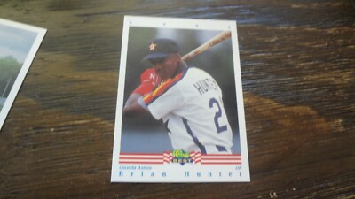 1992 CLASSIC # 206 BRIAN HUNTER BASEBALL CARD | eBay