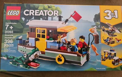 LEGO Riverside Houseboat Set (31093) 673419302135| eBay