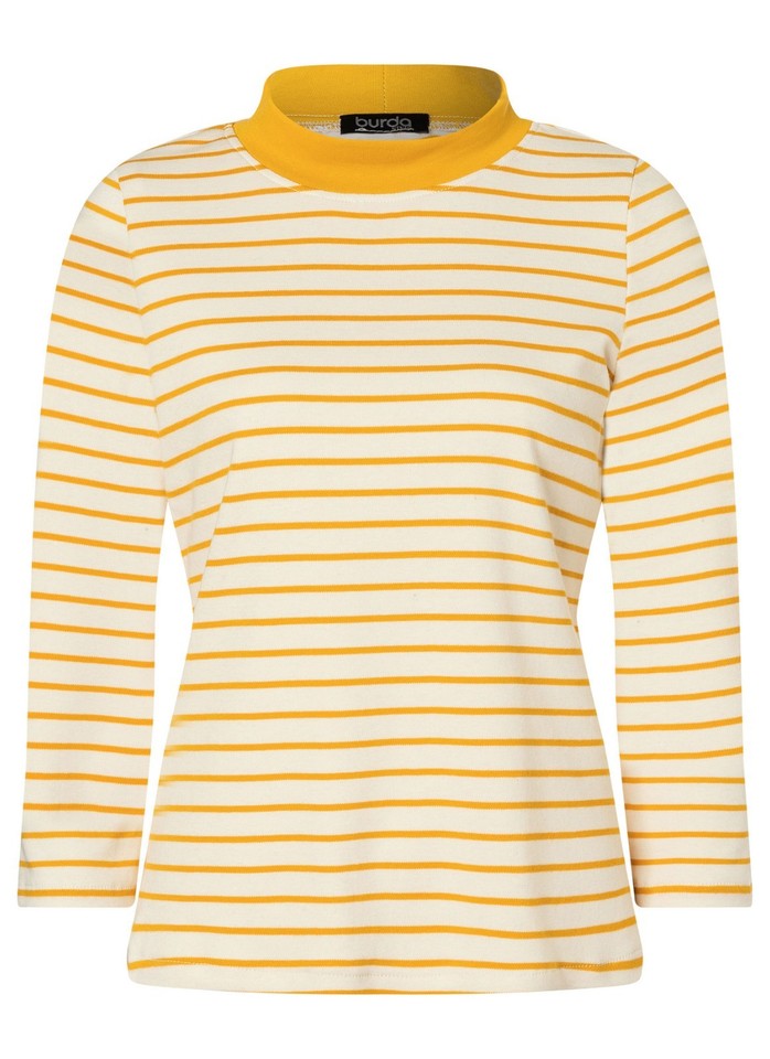 BURDA 5705 T SHIRT Misses Sewing Pattern Sizes 8 - 18 Skill: VERY EASY ...