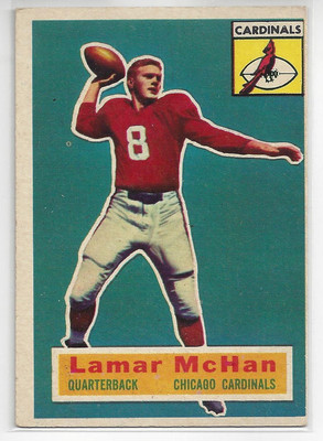 Lamar McHan 1956 Topps NFL Football Trading Card # 118 SP Chicago ...