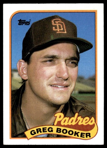 1989 Topps Greg Booker San Diego Padres #319 | eBay