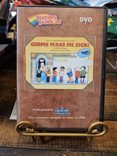 Reading Rainbow - Germs Make Me Sick (DVD-R, 2006) Levar Burton 1986 ...