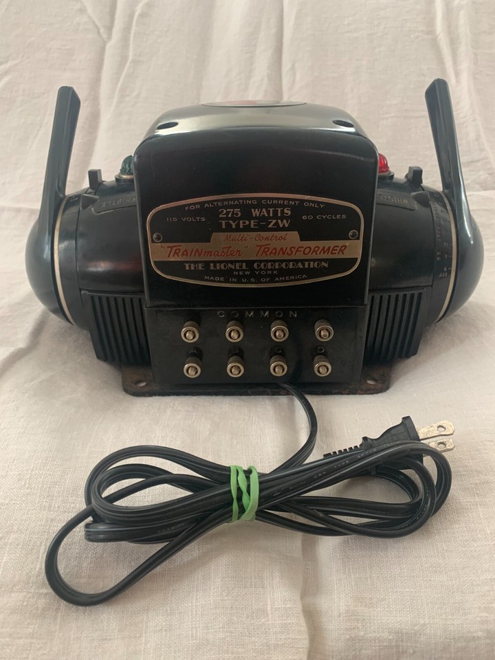 Lionel ZW 275 Watt Transformer Serviced MTH Atlas O Fastrack | eBay