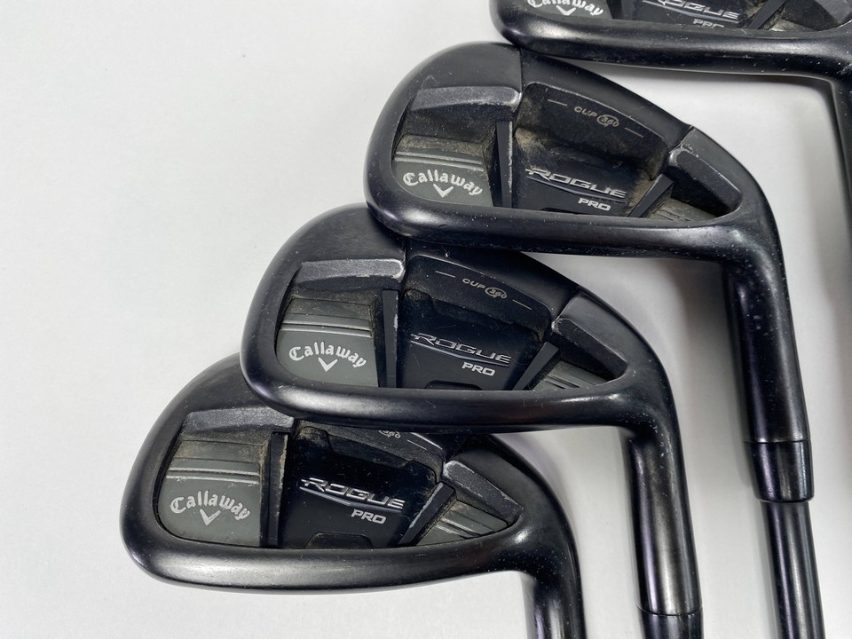 Callaway Rogue Pro Black Iron Set 4-9 UST Mamiya Recoil ES 780 F4 Stiff ...