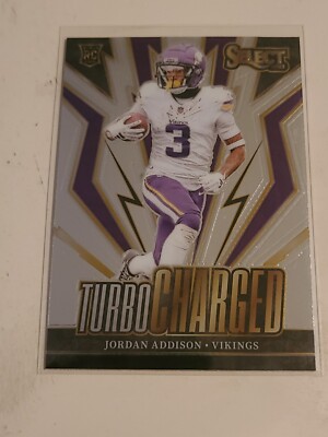 2023 Panini Select Turbocharged JORDAN ADDISON Rookie #TUR-JAD (RC ...