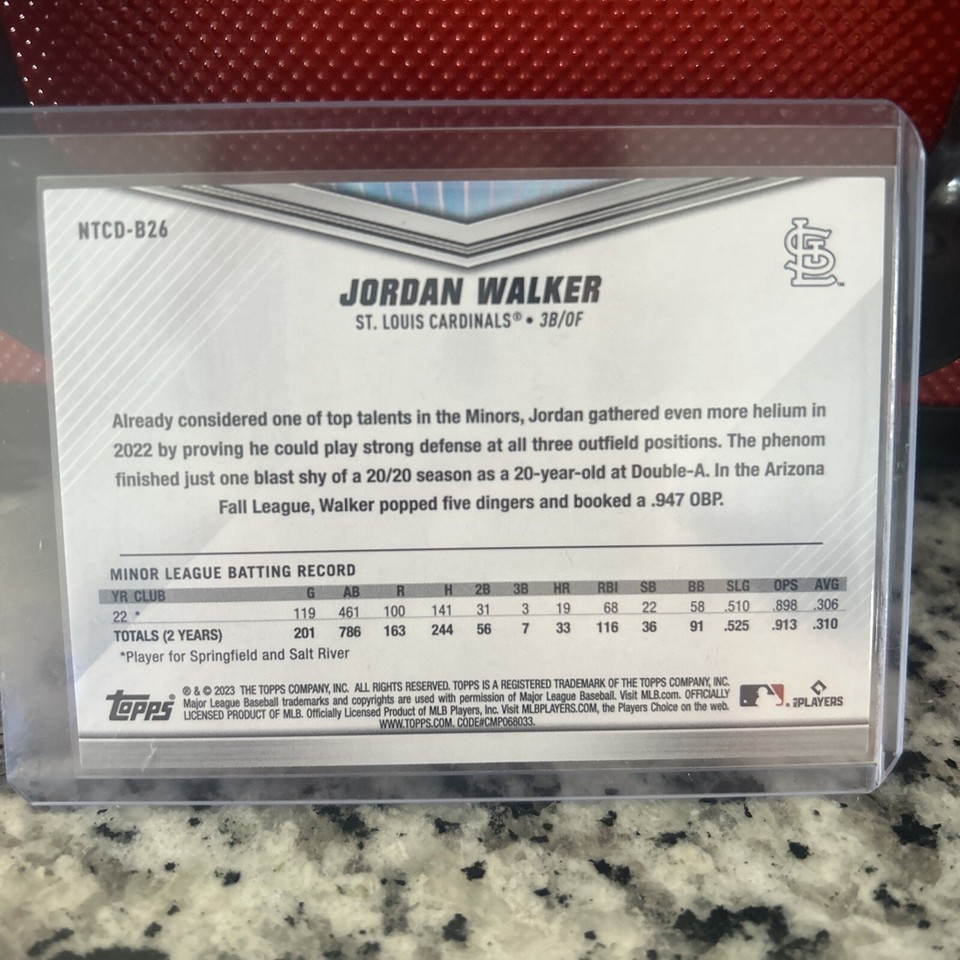 2023 Topps International Trading Card Day Jordan Walker RC | eBay