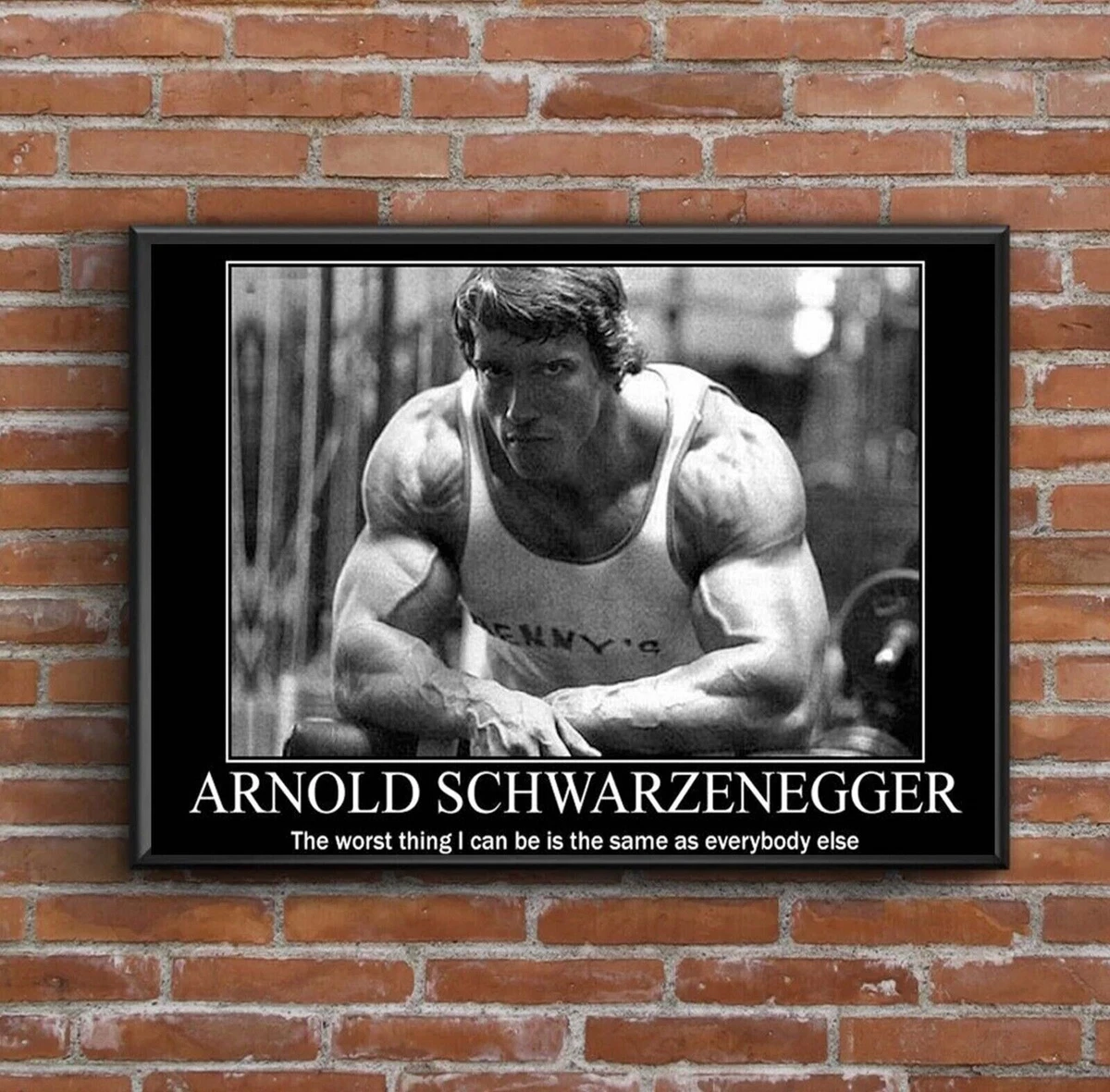 Arnold Schwarzenegger Motivational Poster