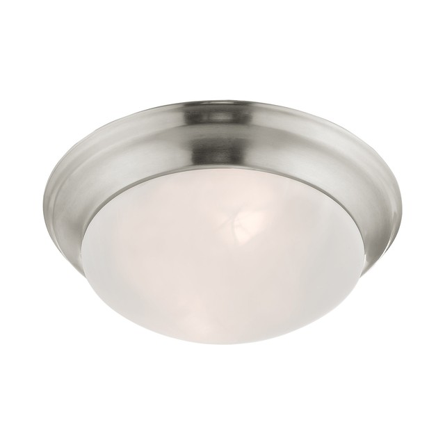 Livex Lighting Omega Ceiling Mount in Brushed Nickel - 7303-91 for sale ...