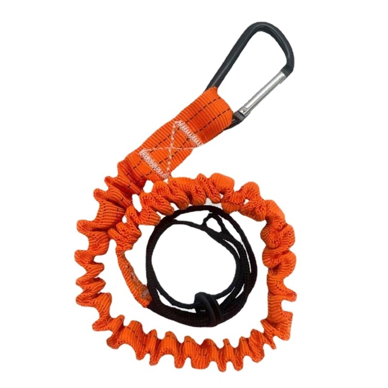 Lanyard with Carabiner Adjusted End Fall Arrest Protections Equipment ...