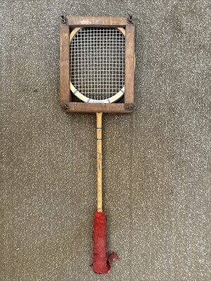 Vintage Grays Cambridge Varsity Badminton Racket And Press Racquet | eBay