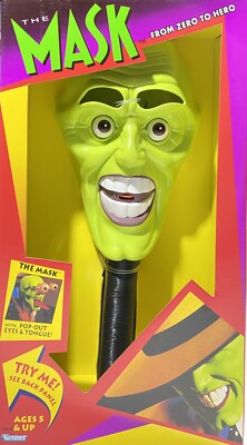 THE MASK Vintage Kenner 1995 Eye Popping And Tongue Toy Jim Carrey | eBay