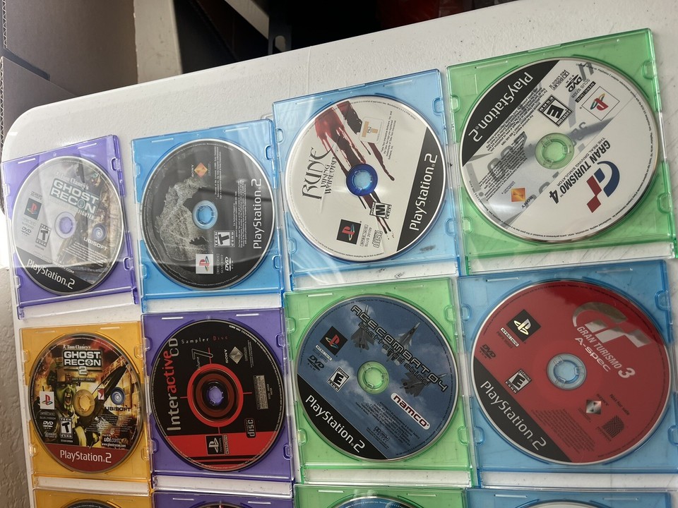 Lot of 30 Playstation 2/PS1 Video Games | eBay