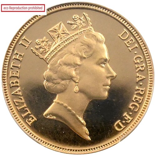 Great Britain 1988 Elizabeth II Sovereign Gold Coin PCGS PR68DCAM | eBay