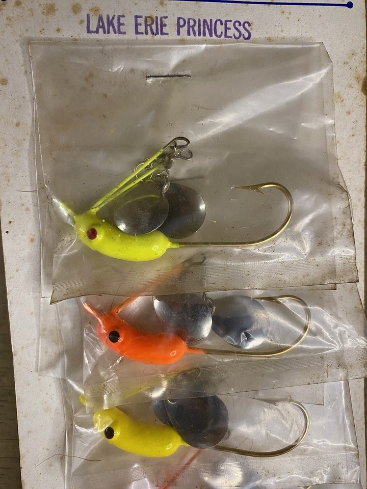 Vtg Tilton’s Lures Lake Erie Princess Walleye Lures fresh Or Salt Water ...