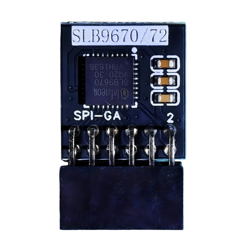 SPI-Modul TPM 2.0-Modul SPI-TPM-Modul für ASUS 14/ Gigabyte 12/ MSI 12 ...