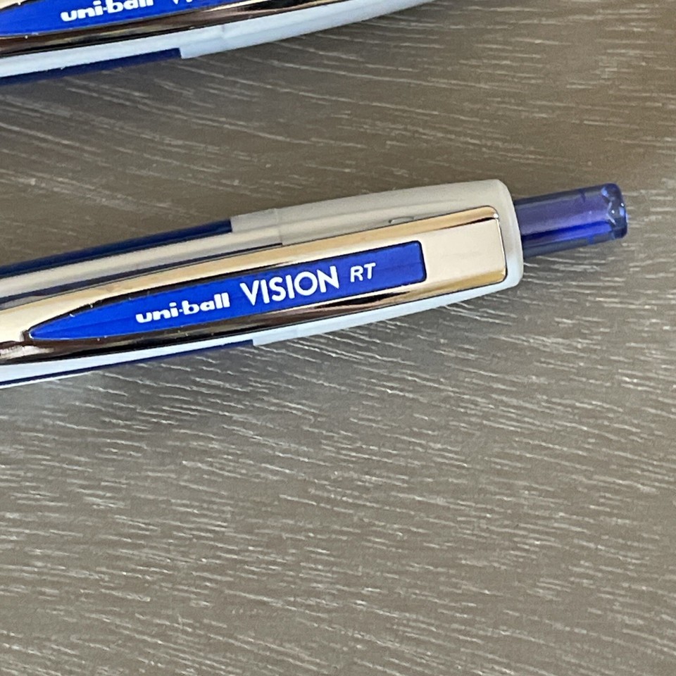 Uniball Sanford Vision Pens - Lot of 2, Blue Ink - New | eBay