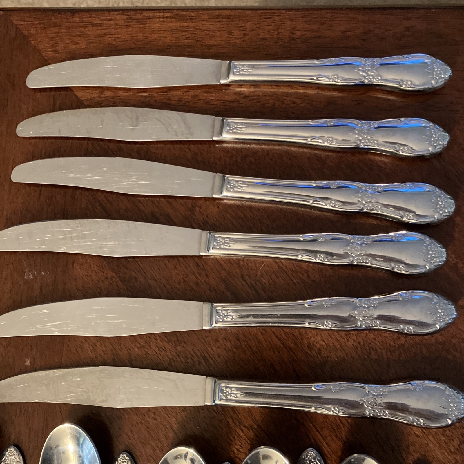Lot 47 pieces Oneida Ltd Stainless Fenway/Daydream Wm A Rogers Flatware | eBay