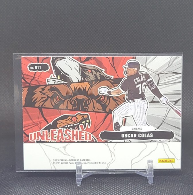 2023 Panini Donruss Oscar Colas Unleashed Vector Parallel Insert #U11 ...