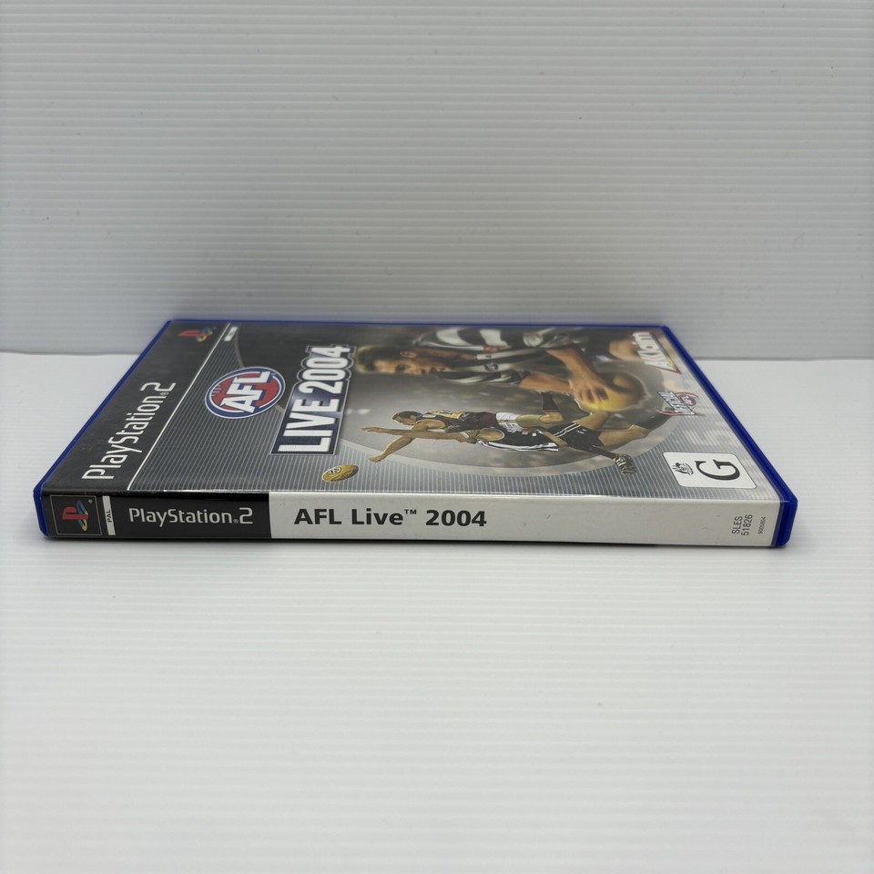 AFL Live 2004 PS2 PlayStation 2 PAL No Manual Free Tracked Postage | eBay