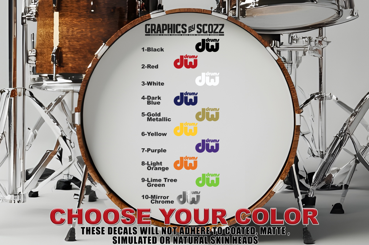Dw Drums Logo Achtergrond