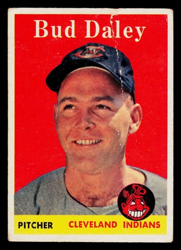 1958 Topps Baseball #222 Bud Daley Cleveland Guardians | eBay
