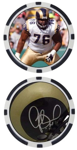 Orlando Pace - LOS ANGELES RAMS - POKER CHIP - ***SIGNED*** | eBay