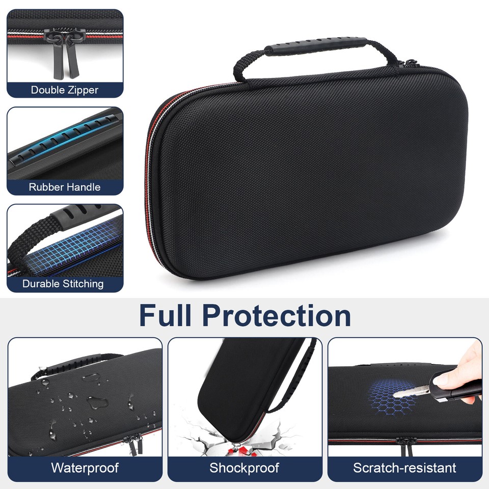 11pcs Carrying Case For Nintendo Switch 2 Dockable Case +HD Screen ...